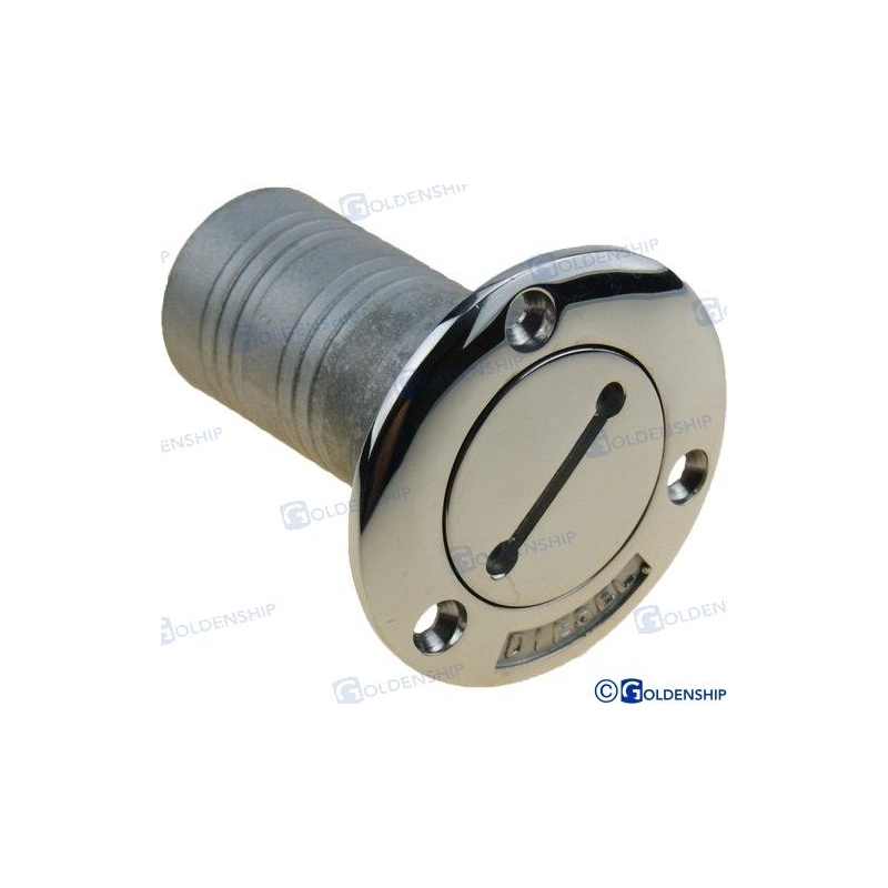 BOCAL DE ENCHIMENTO EM AÇO INOX 50MM COMBUSTÍVEL - Multifiber