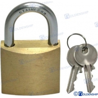 CADEADO DE AÇO INOX. 50 MM - Multifiber